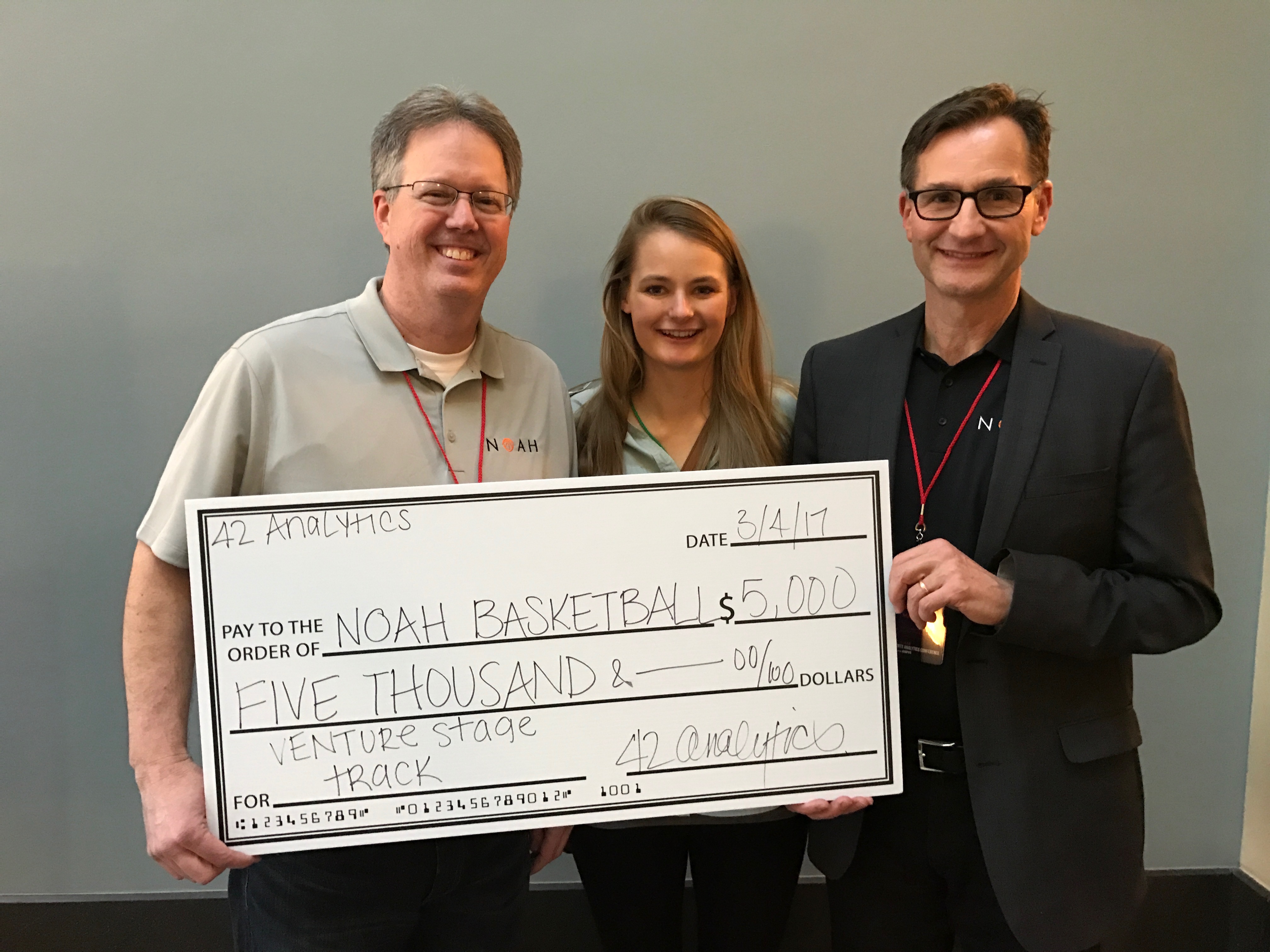 Noah Basketball wins at Sloan Sports Analytics Conference